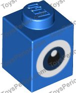 LEGO Sets with Part 3005pb052 Brick 1 x 1 with Black Eye with Dark ...