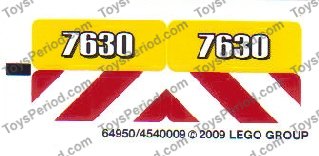 LEGO Sets with Part 7630stk01 Sticker Sheet for Set 7630 - (64950/4540009)