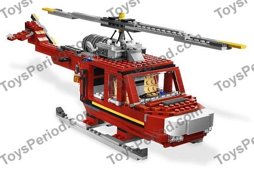 LEGO 6752 Fire Rescue Truck Set Parts List