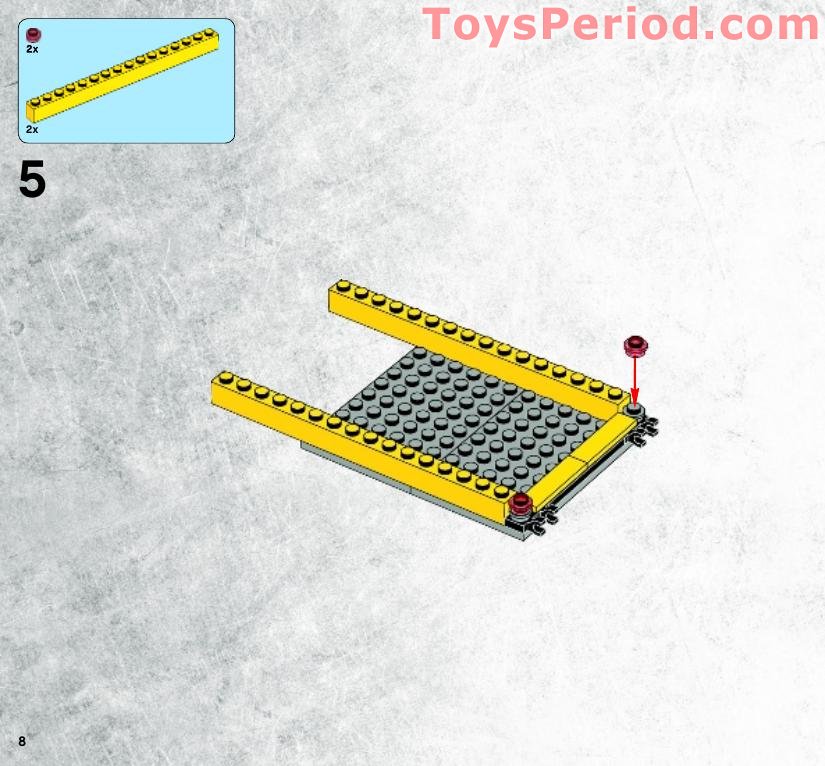 LEGO 5885 Triceratops Trapper Instructions and Parts List