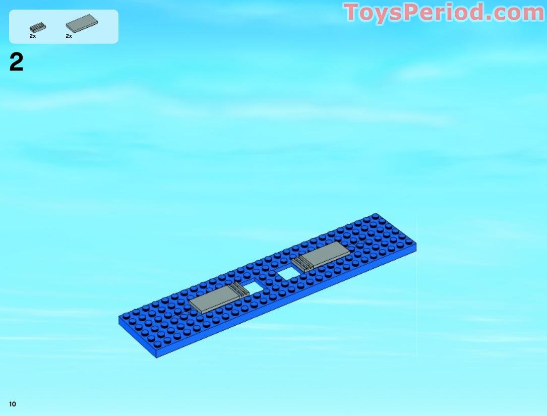 LEGO 60052 Cargo Train Instructions and Parts List