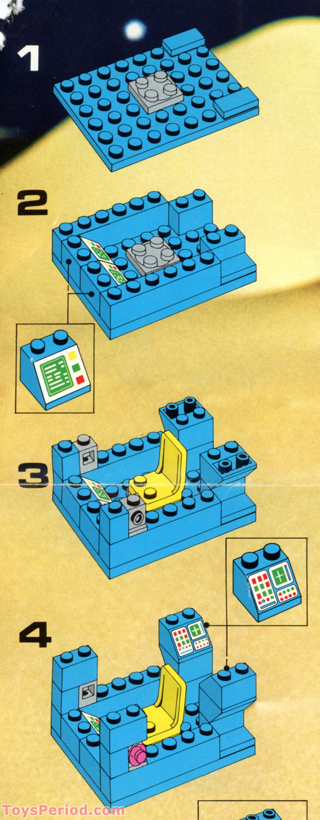LEGO 6927 All-Terrain Vehicle Instructions and Parts List