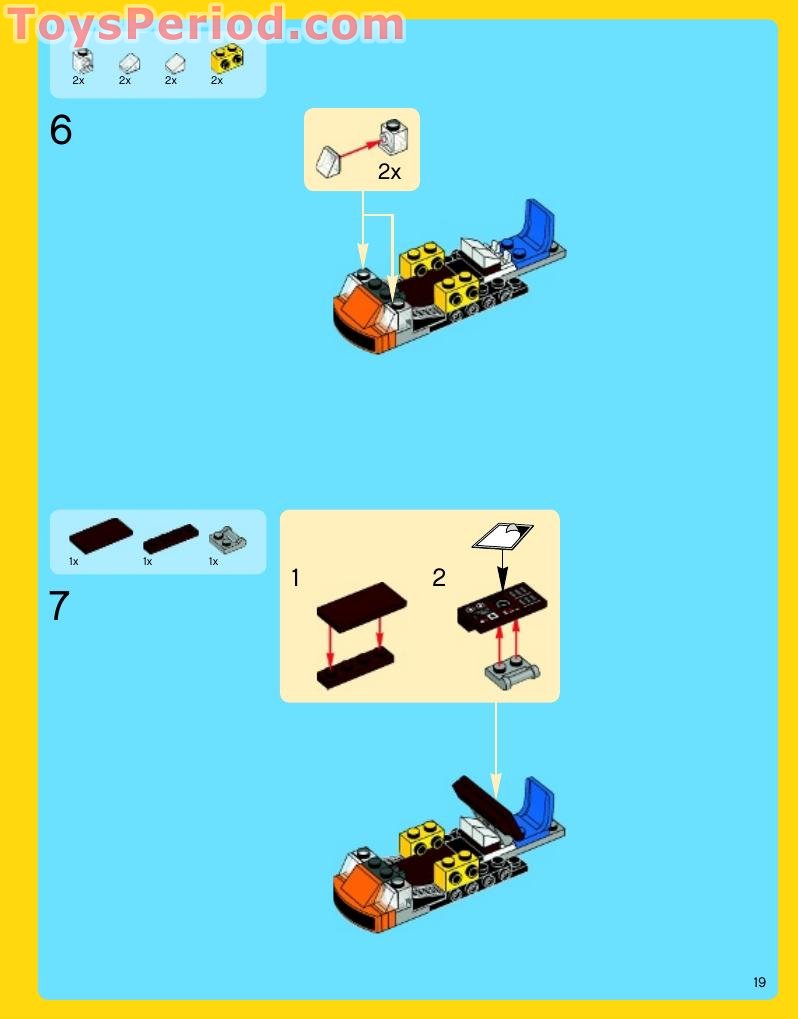 LEGO 10233 Horizon Express Instructions and Parts List