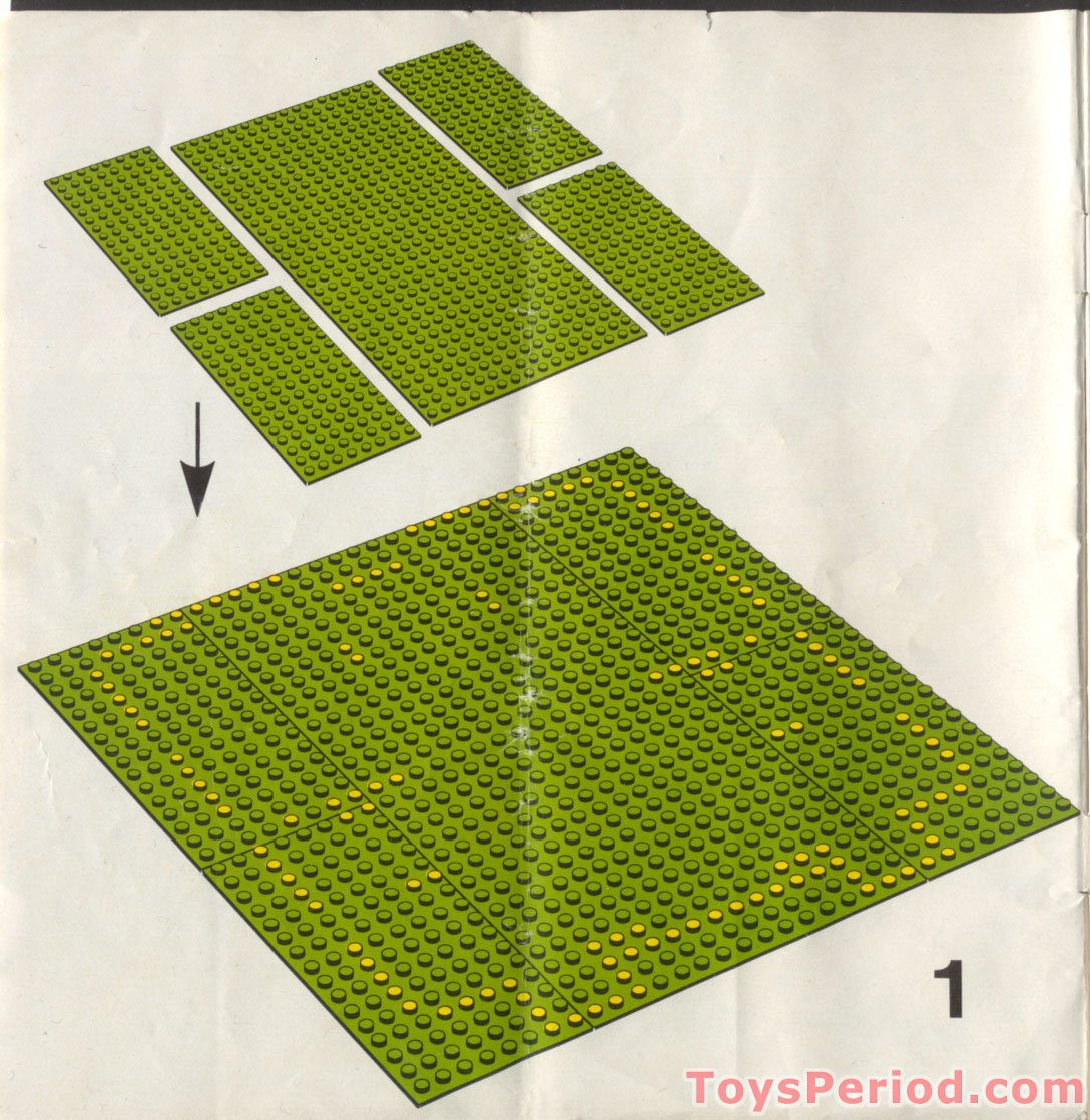 LEGO 375-2 Castle Instructions and Parts List