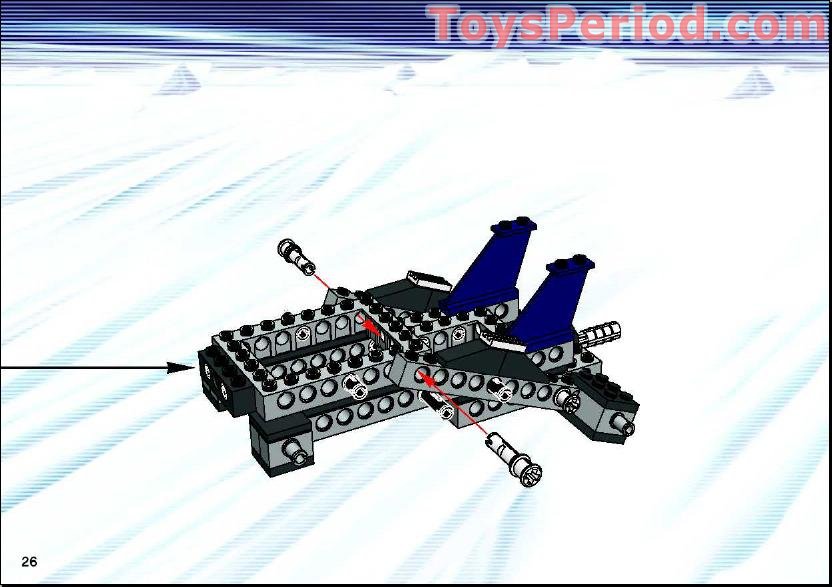 LEGO 4744 Tundra Tracker Instructions and Parts List