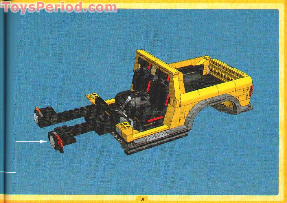 LEGO 4404 Land Busters Instructions and Parts List