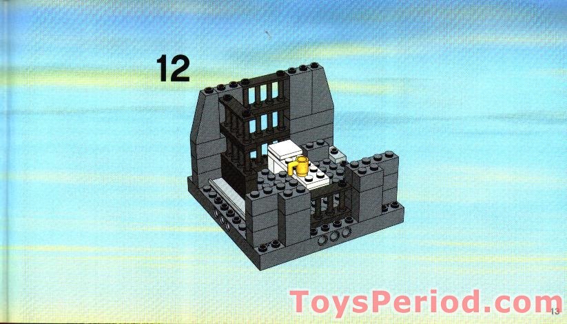 LEGO 7237-1 Police Station - with Light-Up Minifig Instructions and ...