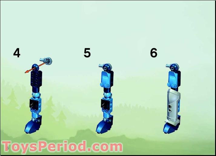 LEGO 8792 Sir Jayko Instructions and Parts List