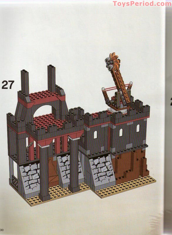 LEGO 8877 Vladek's Dark Fortress Instructions and Parts List