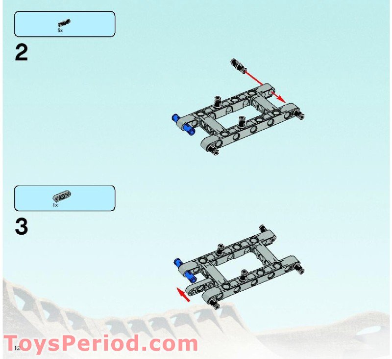 LEGO 8993 Kaxium V3 Instructions and Parts List