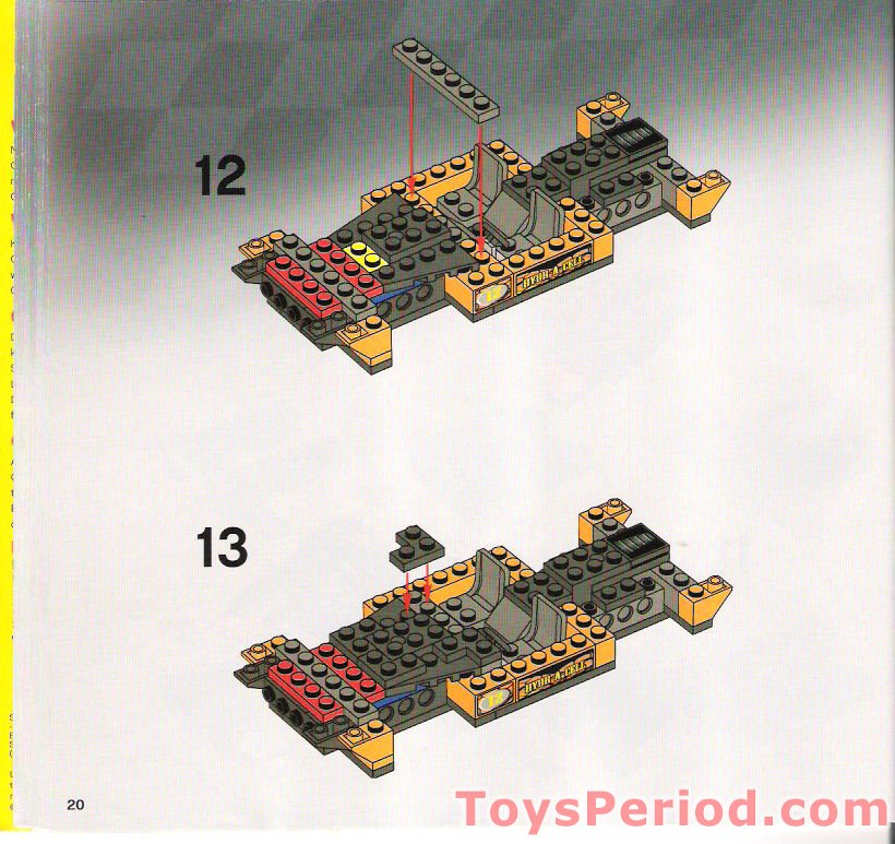 LEGO 8158 Speed Racer and Snake Oiler Instructions and Parts List