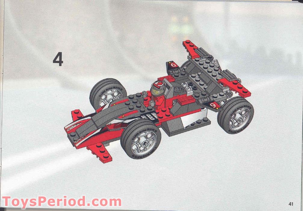 LEGO 8357 Zonic Strike Instructions and Parts List