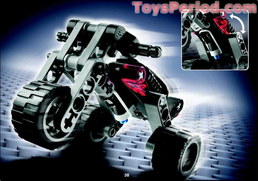 LEGO 8433 Cool Movers Instructions and Parts List