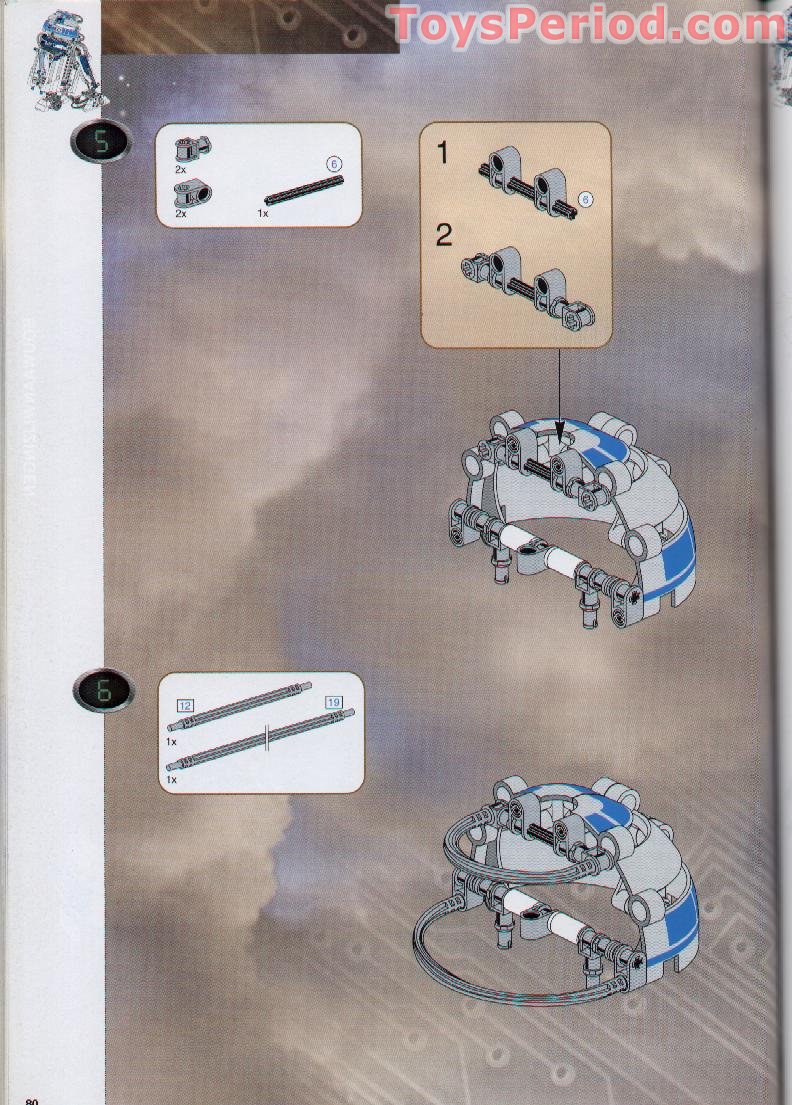 LEGO 9748 Droid Developer Kit Instructions and Parts List