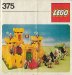 LEGO 375-2 Castle Instructions and Parts List