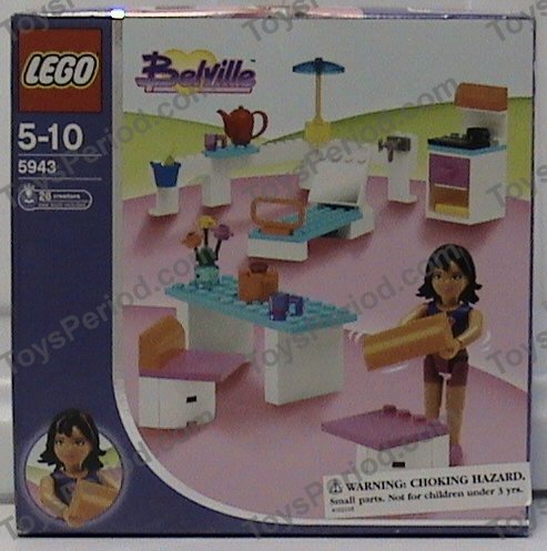 LEGO 5943 Interior Designer Instructions and Parts List