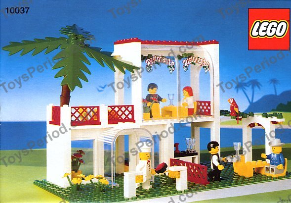 LEGO 10037 Breezeway Cafe Instructions and Parts List