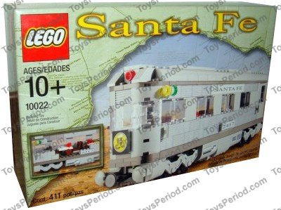 LEGO 10022 Santa Fe Car Set II (Builds One Dining, Observation, or ...