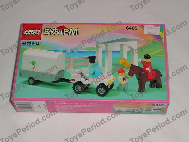 LEGO 6405 Sunset Stables Instructions and Parts List