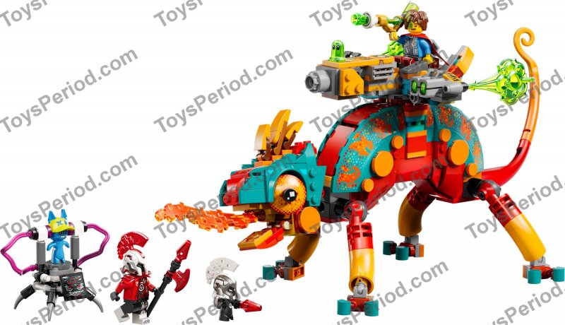LEGO 71492 Mateo's Fire Chameleon Set from 2025 | LEGO Reference