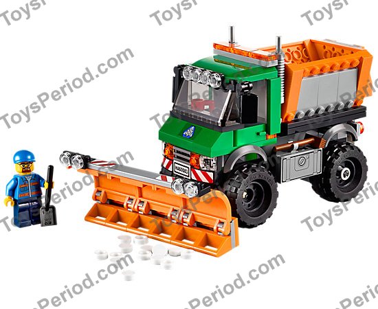 LEGO 60083 Snowplow Truck Set Parts List