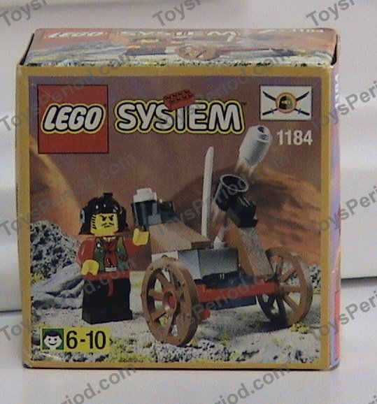 LEGO 1184 Ninja Blaster Instructions and Parts List
