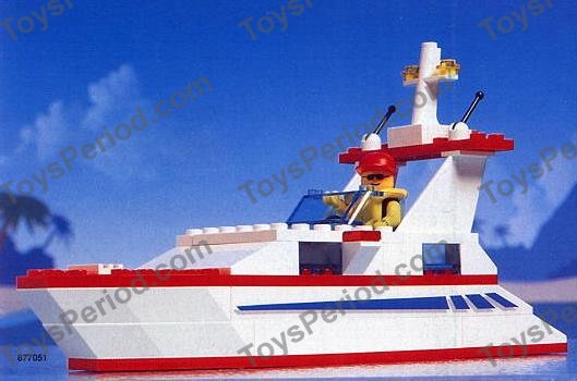 LEGO 1792 Pleasure Cruiser Instructions and Parts List