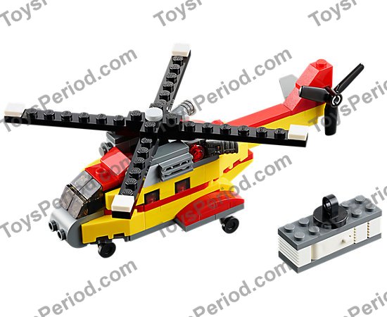 LEGO 31029 Cargo Heli Set Parts List