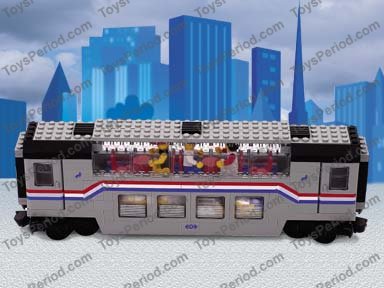 LEGO 10002 Railroad Club Car Instructions and Parts List