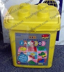 LEGO 1735 20th Annversary Jackpot (Yellow Bucket) Set Parts List