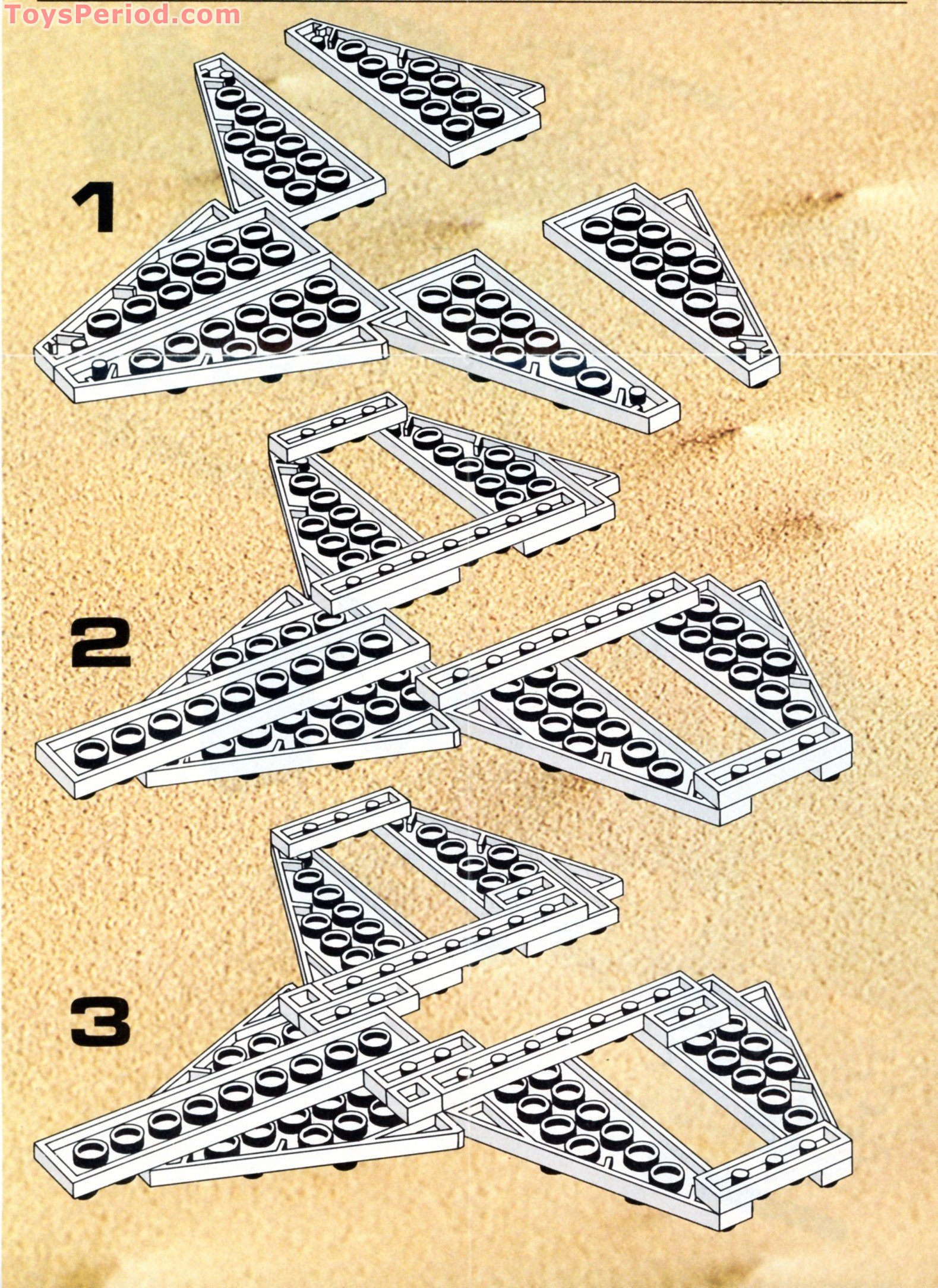 LEGO 6890 Cosmic Cruiser Instructions and Parts List