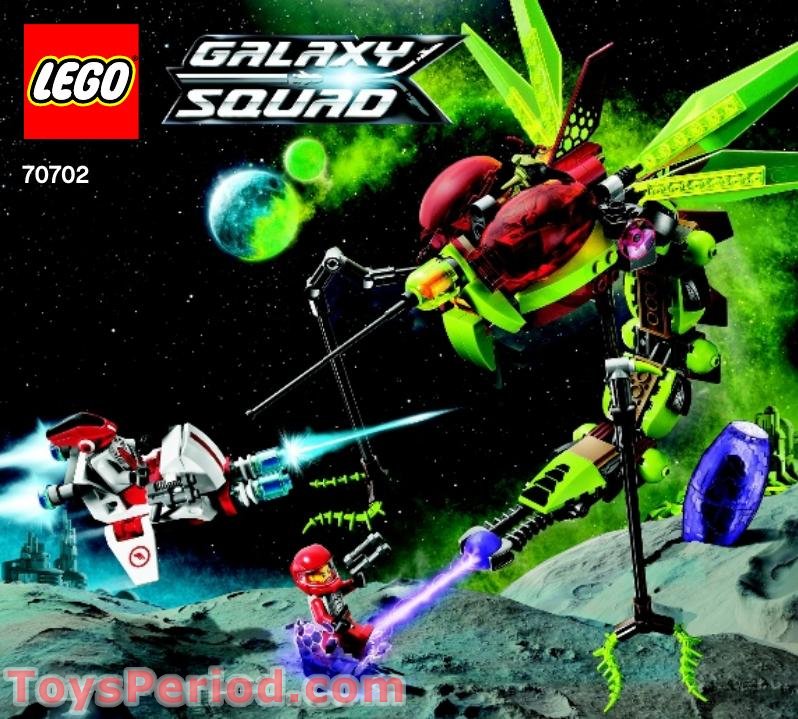 LEGO 70702 Warp Stinger Instructions and Parts List