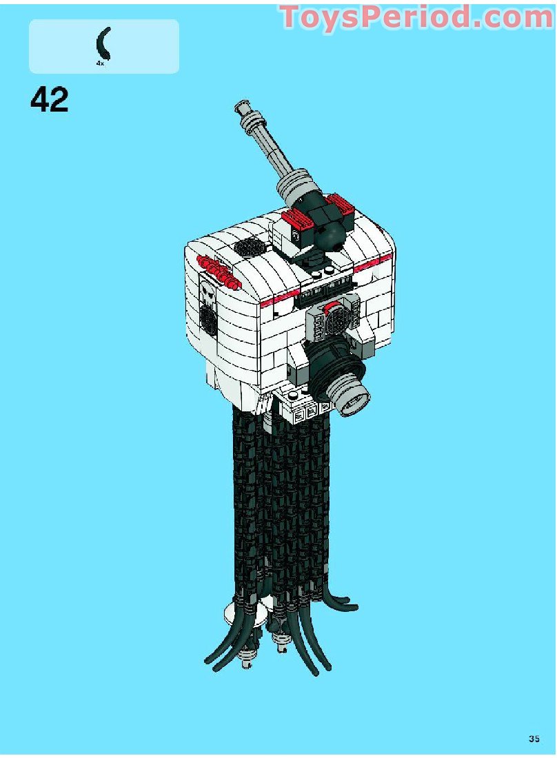 LEGO 10192 Space Skulls Instructions and Parts List