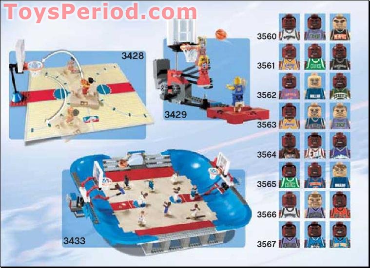 LEGO 3541 Slap Shot Instructions and Parts List
