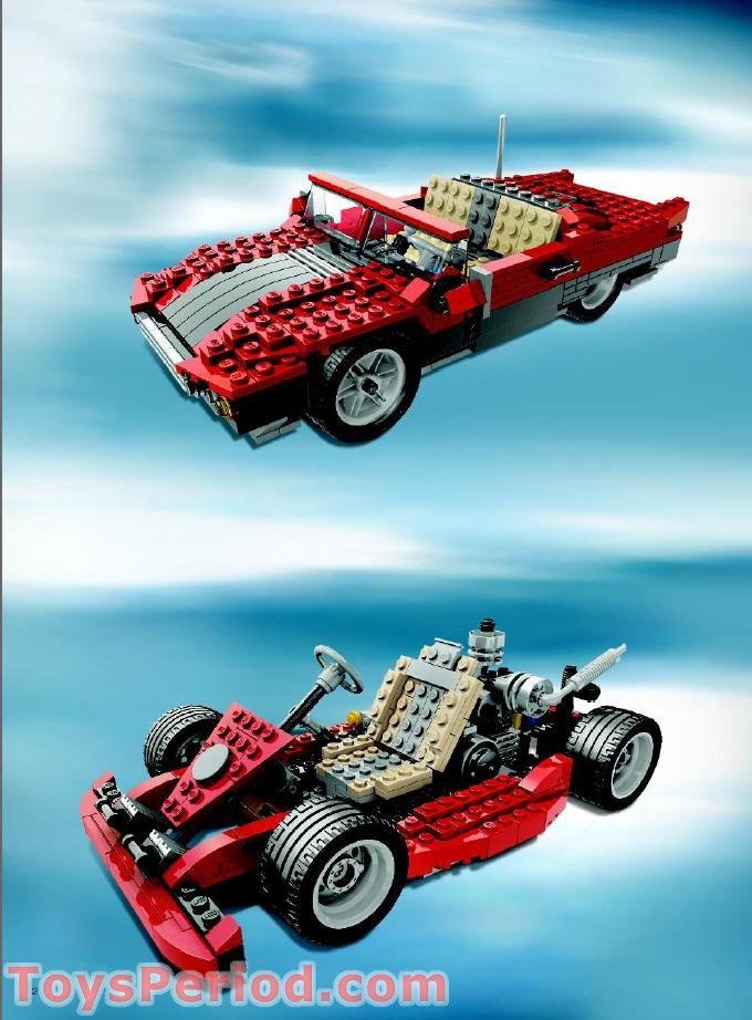 LEGO 4955 Big Rig Instructions and Parts List