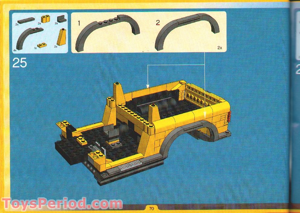 LEGO 4404 Land Busters Instructions and Parts List