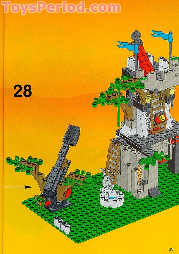 LEGO 6046 Hemlock Stronghold Instructions and Parts List