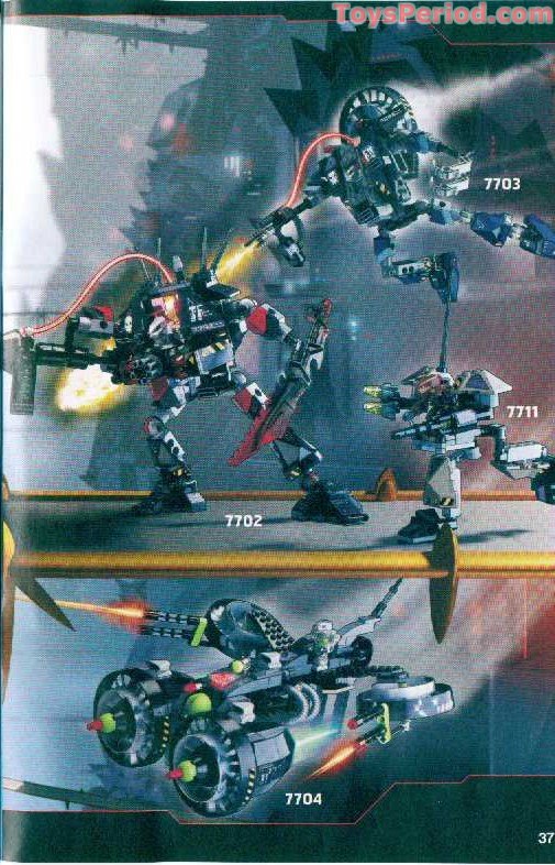 LEGO 7701 Grand Titan Instructions and Parts List