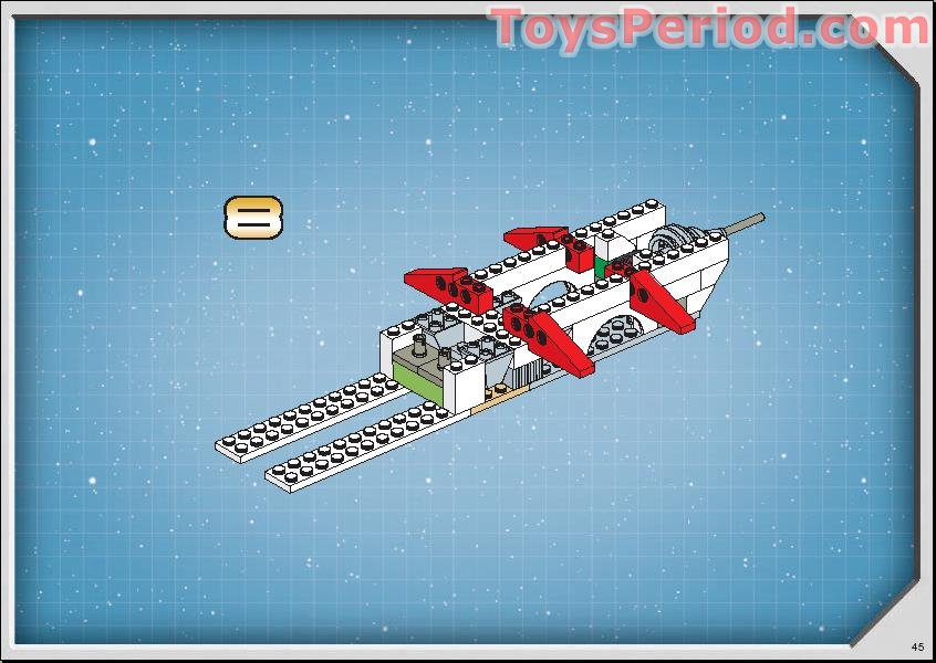 LEGO 7163 Republic Gunship Instructions and Parts List