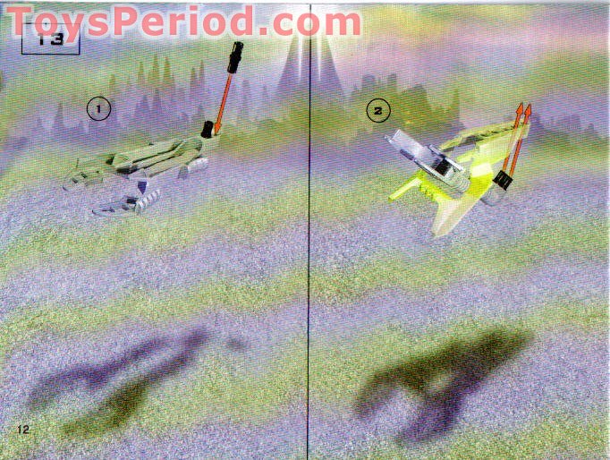 LEGO 8618-1 Vahki Rorzakh Instructions and Parts List