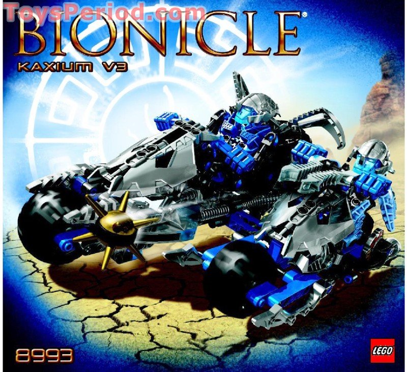 LEGO 8993 Kaxium V3 Instructions and Parts List