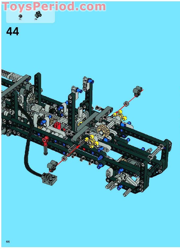 LEGO 8297 Off Roader Instructions and Parts List