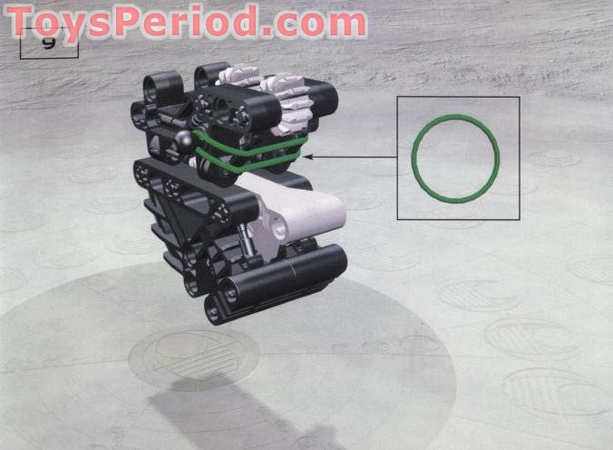 LEGO 8561 Nuhvok Instructions and Parts List