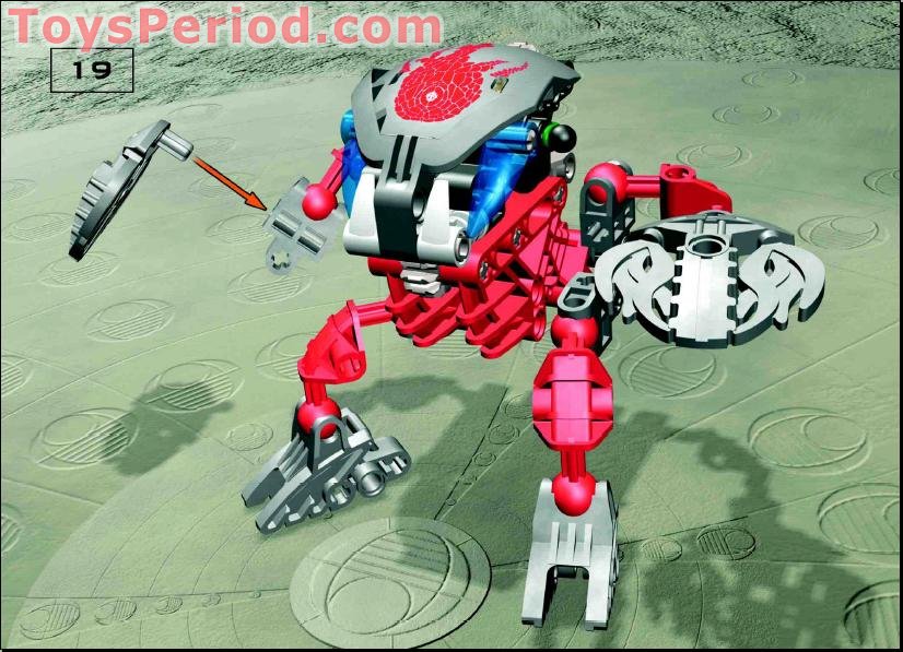 LEGO 8574 Tahnok-Kal Instructions and Parts List