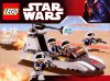 LEGO 7668 Rebel Scout Speeder Instructions and Parts List