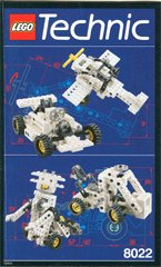 LEGO 8022 Technic Starter Set Instructions and Parts List