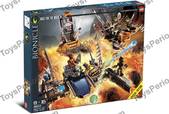 LEGO 8624 Race for the Mask of Life Instructions and Parts List