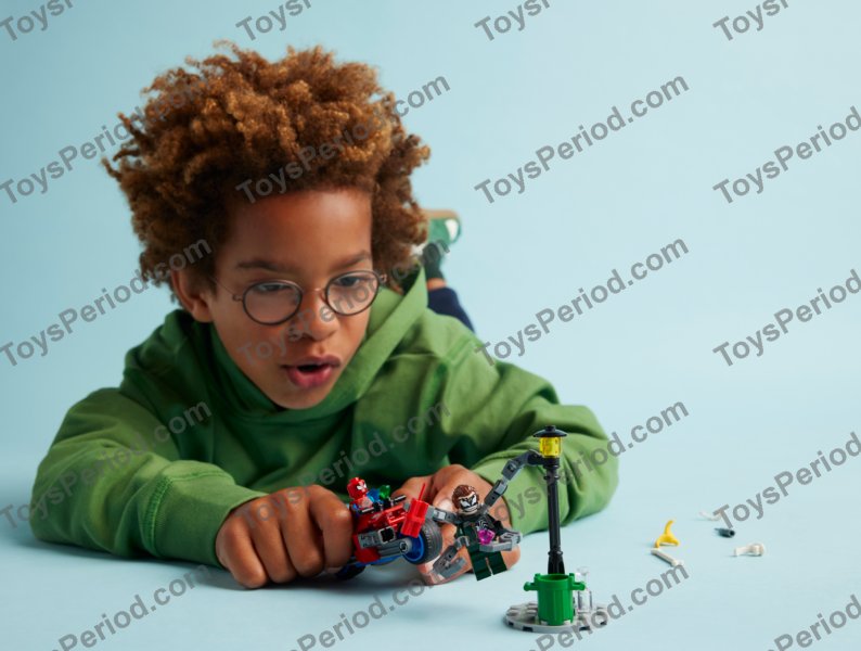 LEGO 76275 Motorcycle Chase: Spider-Man vs. Doc Ock Set Parts List