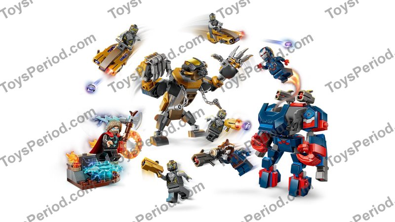 LEGO 76322 Avengers: Endgame Thor vs. Chitauri Set from 2025 | LEGO ...