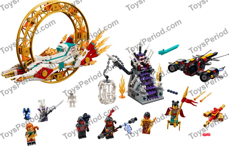 LEGO 80034 Nezha's Fire Ring Set Parts List